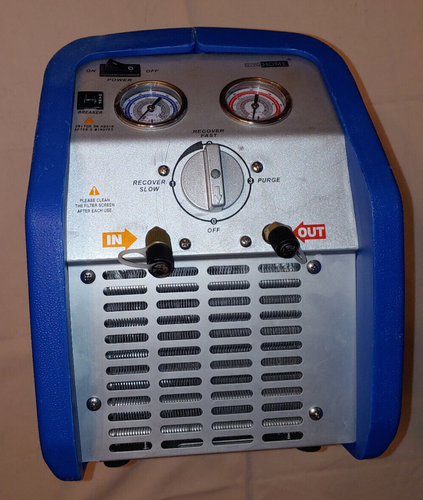 VivoHome Refrigerant Recovery Unit RR250 Portable Blue 110V Multi ...