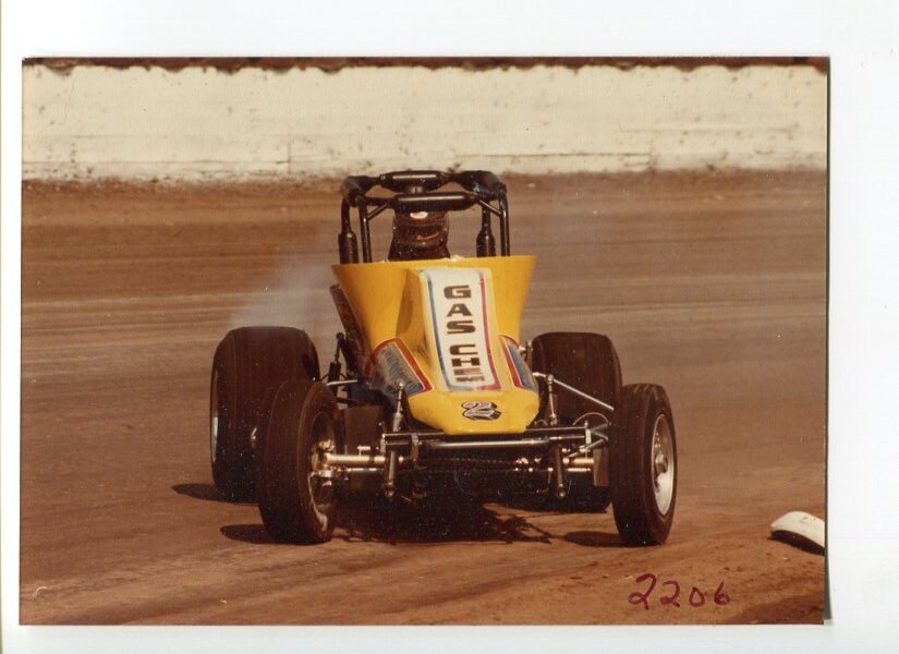Bubby Jones #2 CRA Sprint Car Photo CRA Sprint Car Photo 3.5"x5" Ascot ...