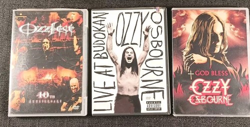 Lot Of OZZY DVDs - Ozzfest 10th Anniversary, GOD BLESS OZZY, LIVE AT ...