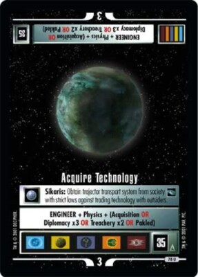 Star Trek: Acquire Technology [Ungraded] Voyager STCCG Decipher 1E | eBay
