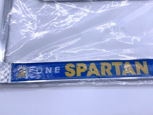 San Jose State ONE SPARTAN NATION License Plate Frame Mascot NEW | eBay