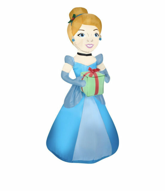 Gemmy 3.5 ft Tall Airblown Inflatable Cinderella Fairy Figure for sale ...