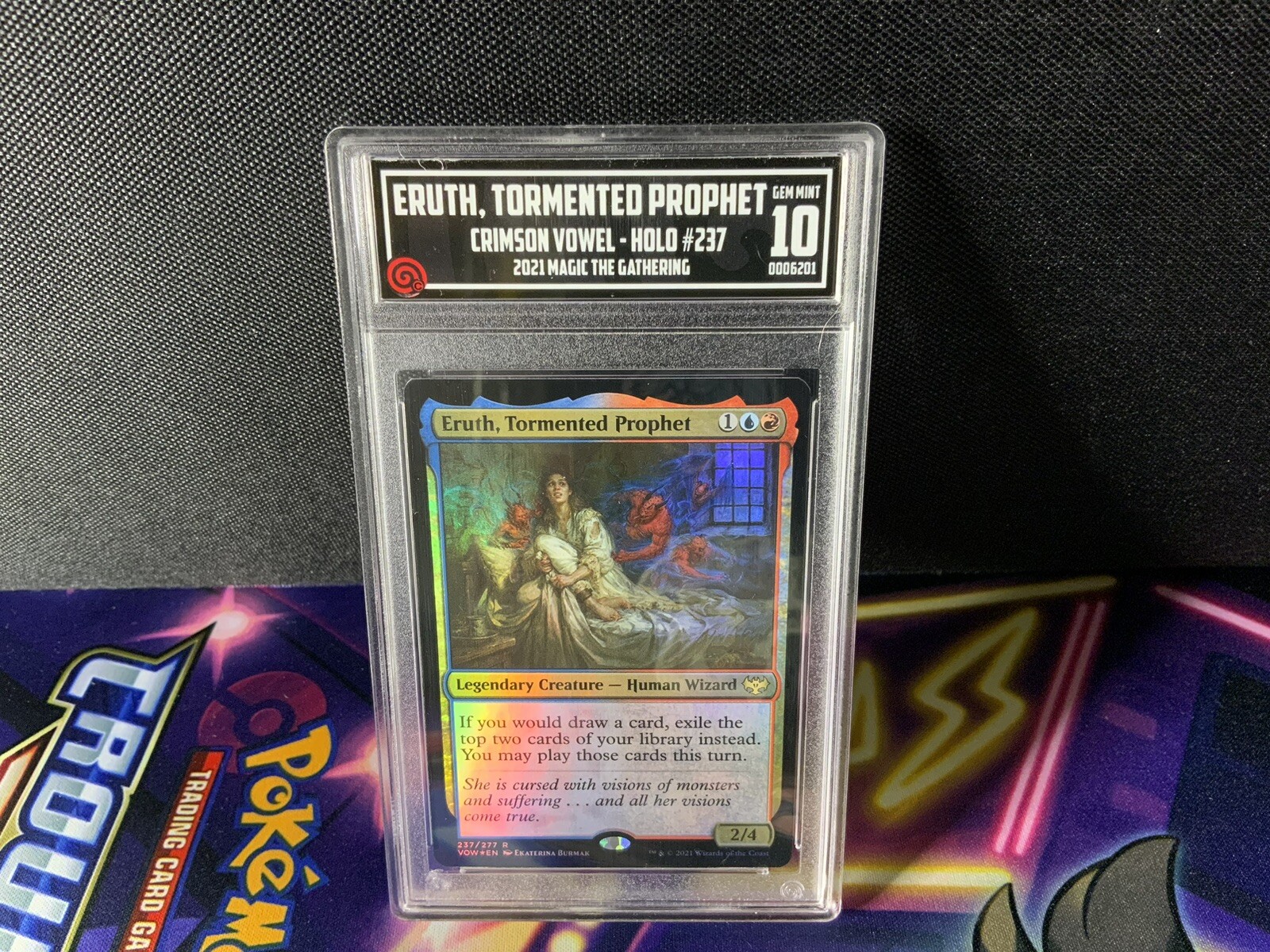 TCCG 10 Eruth, Tormented Prophet Foil Crimson Vow MTG GEM MINT Graded ...