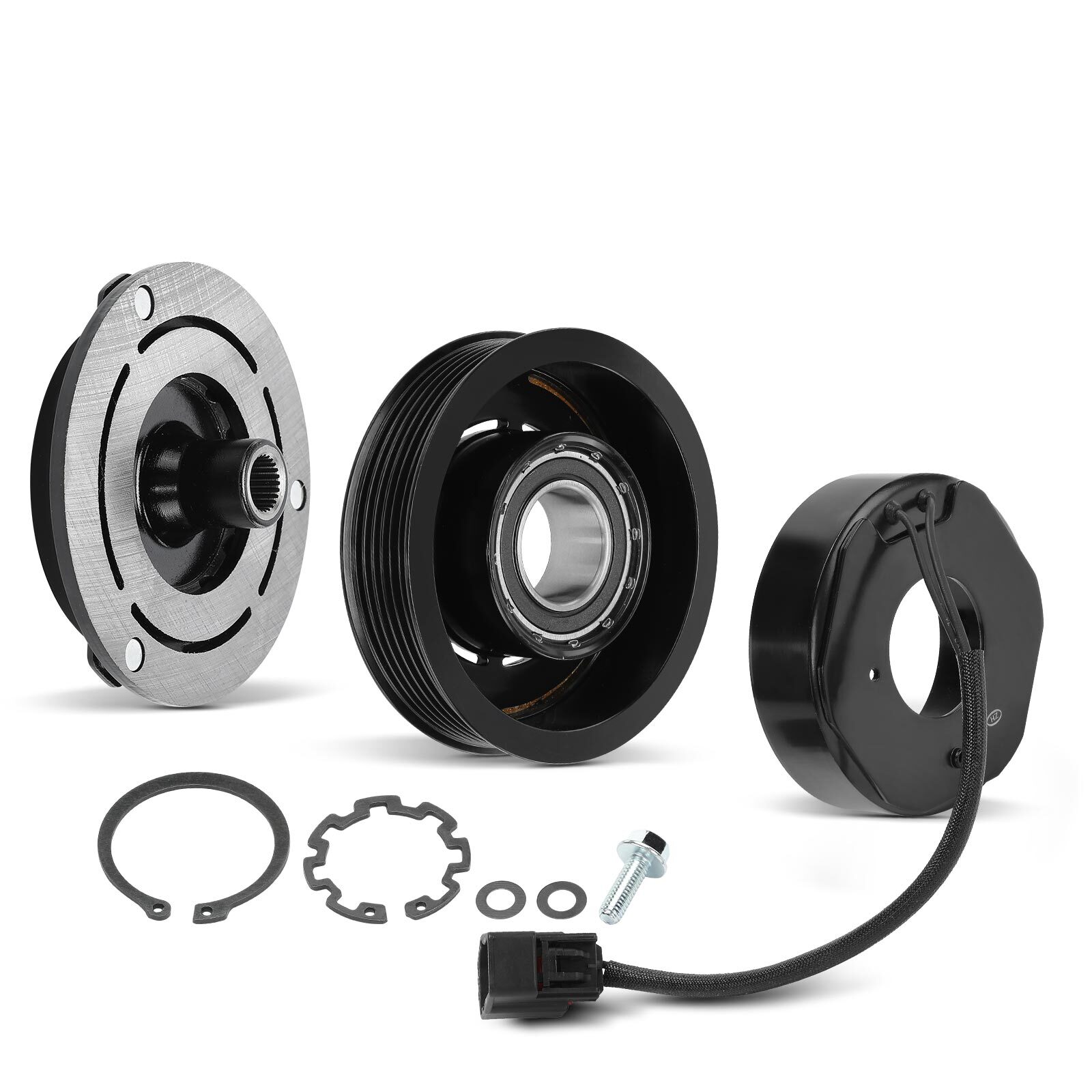 A/C AC Compressor Clutch Kit for Chevy Traverse GMC Acadia Buick ...
