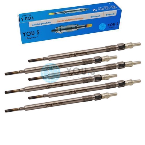 6 Piece You.S Glow Plugs for Mercedes-Benz Gl Class M Class 300 320 350 ...