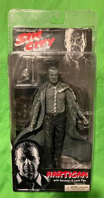 Sin City HARTIGAN Frank Miller Action Figure 2005 NECA NEW SEALED Bruce ...