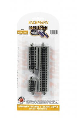 Bachmann Trains 44829 N Scale Assorted Sections Nickel Silver Track ...
