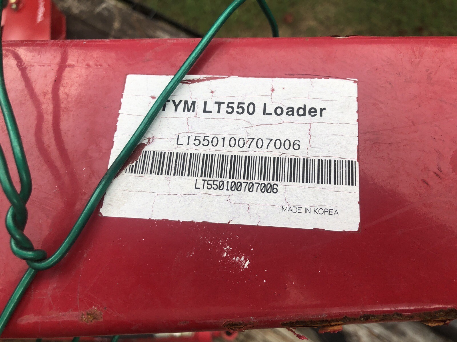 TYM LT550 LOADER FOR PARTS | eBay