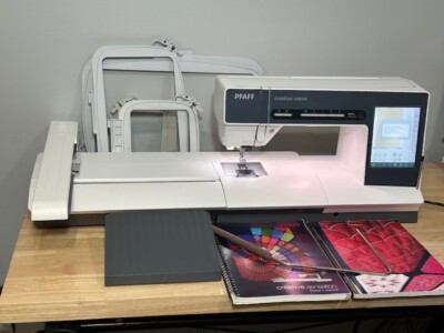 Pfaff Creative Vision 5.0 Embroidery Sewing Machine | eBay