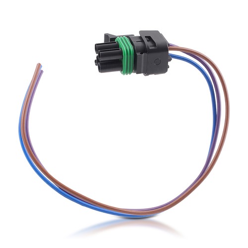 700R4 CASE ELECTRICAL CONNECTOR THREE PRONG 4L60 TRANSMISSION TCC Wire ...