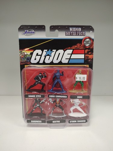 Jada Toys G.I. Joe Nano 1.75 inch 6 Metalfigs Action Figures ...