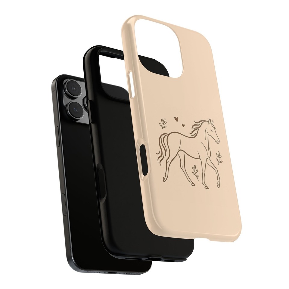 Line Art Horse Phone Case for iPhone & Androids - Equestrian lover gift | eBay