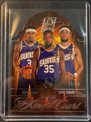 2024 Silhouette The King's Court die-cut #4 Beal, Durant, Booker /99 | eBay