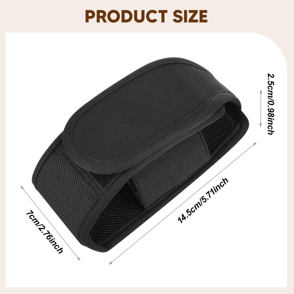 Two Way Radio Holder Waist Bag Radio Case for Patrolling Camping Hiking ...