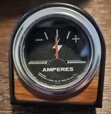 Rochester Vintage D C -/+ Discharge Charge Amp Gauge | eBay