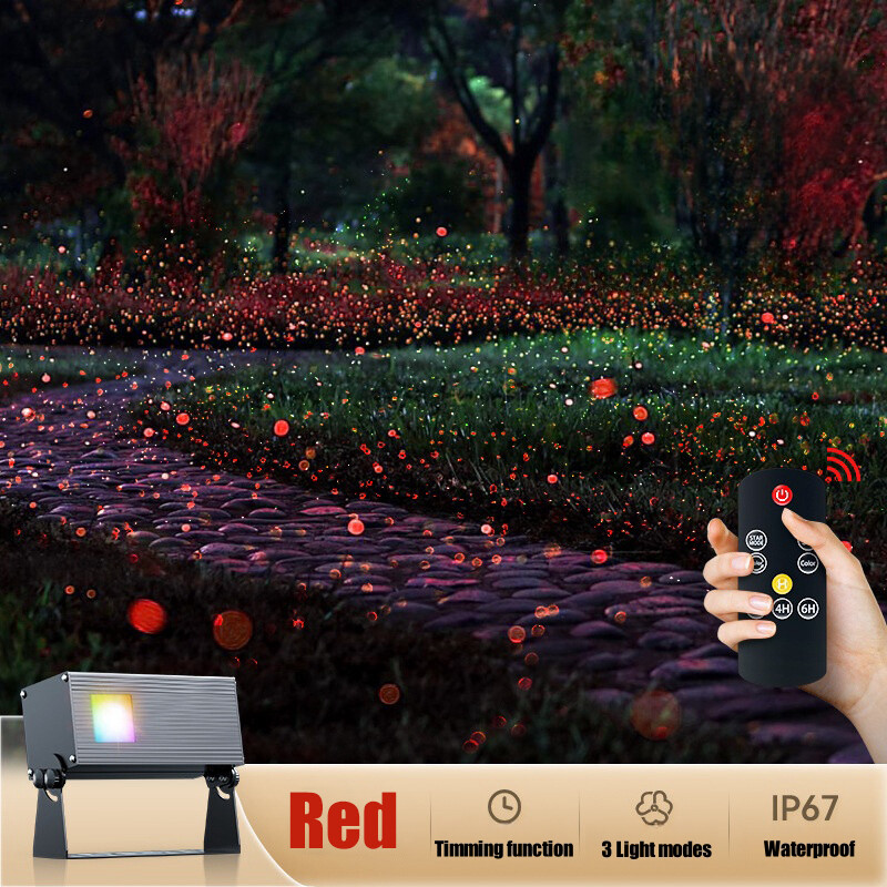 10W-30W Dynamic Firefly Laser Projection Light IP67 Mulit-color GOBO ...