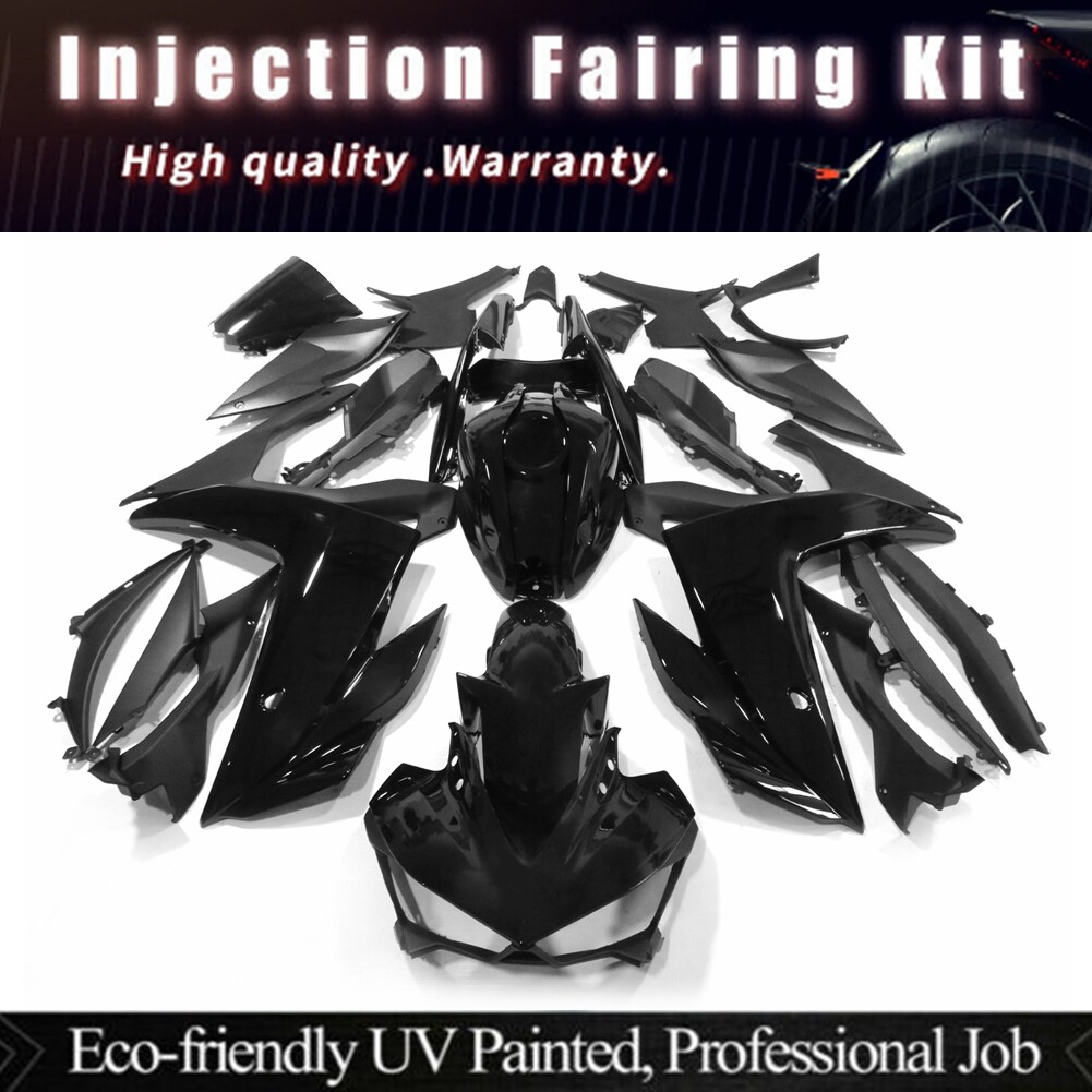 Gloss Black Fairing Kit For YAMAHA YZF R3 14-2018 / R25 15-2017 ...