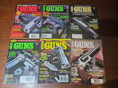 Vintage Guns Guns Magazines- Lot of 6: 1990, 1991, 1993, 1999, 2011 | eBay