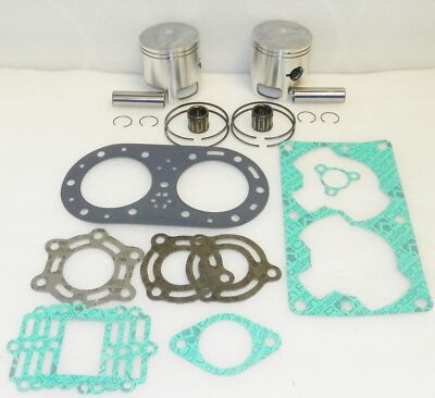 Top End Engine Rebuild Kit for 1994-1999 Tiger Shark 640cc +.25 MM OVER ...