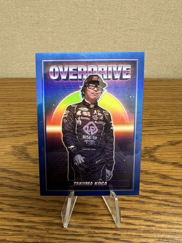 2023 Panini Chronicles Racing NASCAR Overdrive Takuma Koga Blue #5/199 ...