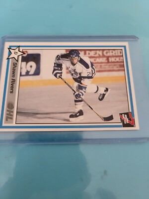 1990-91 7th Inning Sketch OHL # 393 SHAWN RIVERS SUDBURY WOLVES | eBay