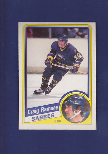 Craig Ramsay 1984-85 O-PEE-CHEE OPC Hockey #27 (NM+)(OC) Buffalo Sabres ...
