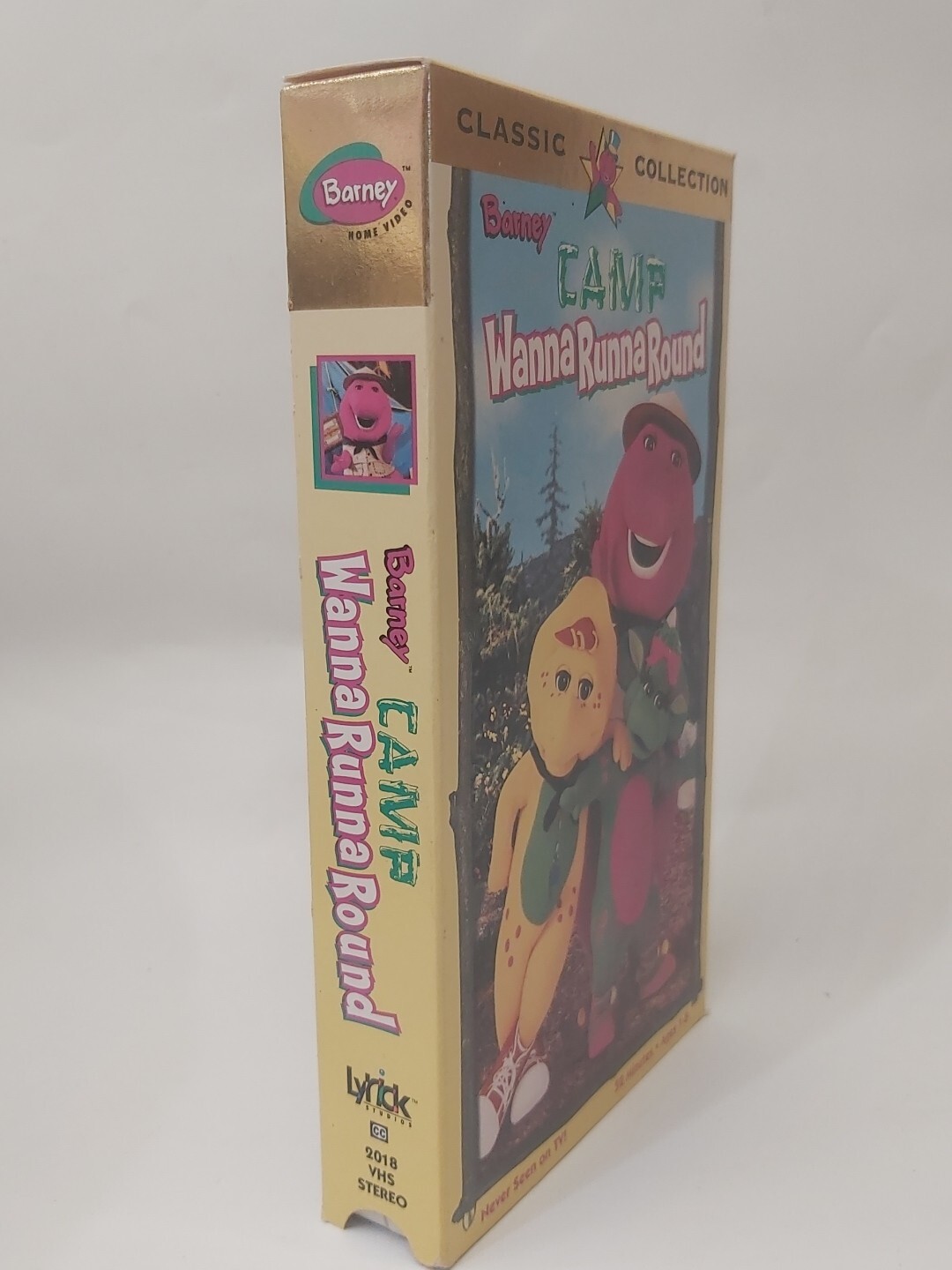 Barney's Barney Camp WannaRunnaRound Classic Collection VHS 1997 Rare ...