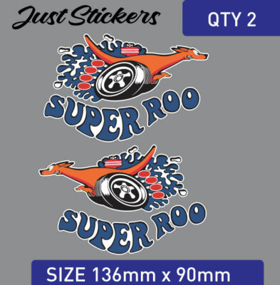 Ford Super Roo sticker bumper sticker , skate , sticker , bike, window ...
