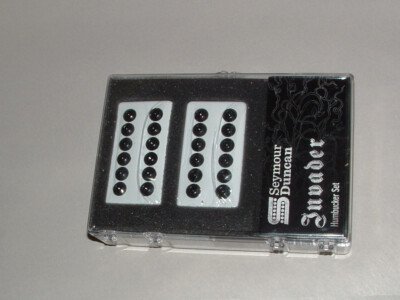 Seymour Duncan SH-8 Invader 6 String Pickup Set (Frost White) Brand New ...
