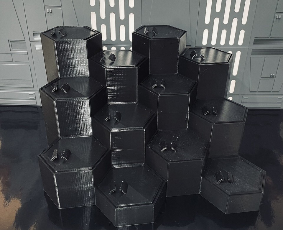 Star Wars Black Series (1:12 Scale) 6 Tier Display Base With 10 Foot ...