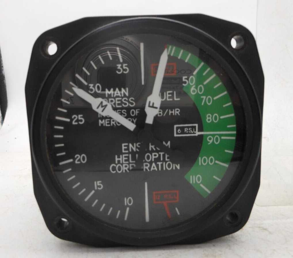 6331 United Instruments Inc Manifold Fuel Pressure Indicator for sale ...