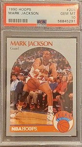 Mark Jackson 1990 Hoops #205 Base (Menendez Brothers in Background ...