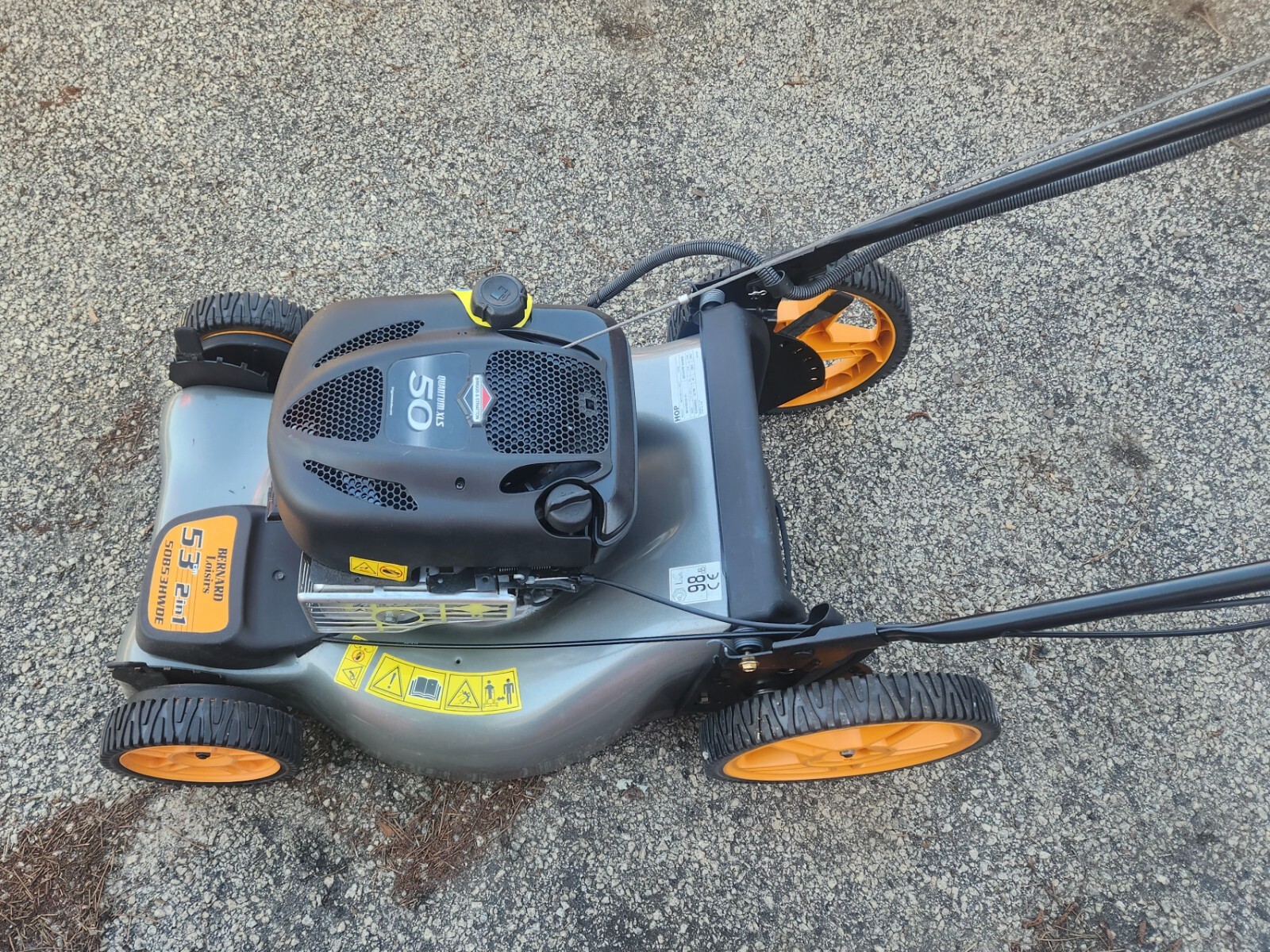 HUSQVARNA SPECIAL EDITION BL ELECTRIC START FWD MULCH/BAGGER BIG BRIGGS ...