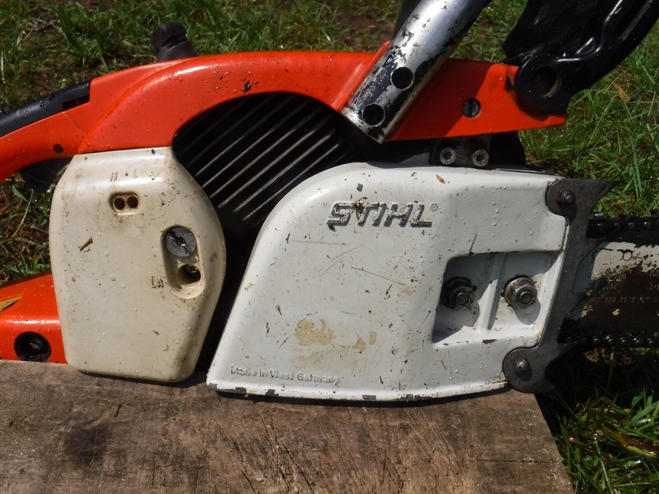 Stihl 032 AV chainsaw. runs nice. new aftermarket carb. 18 inch bar, 3/ ...