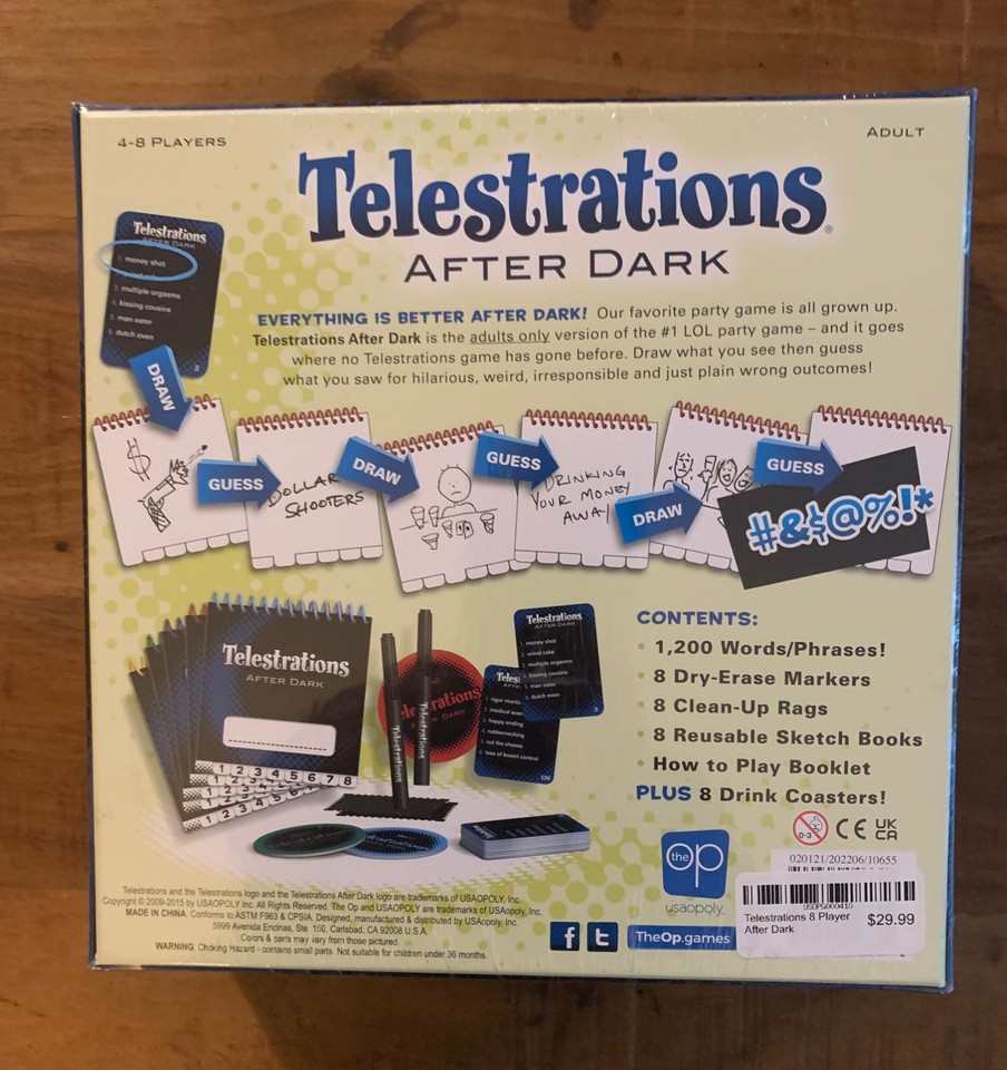 Telestrations After Dark Board Game Brand New Sealed | eBay