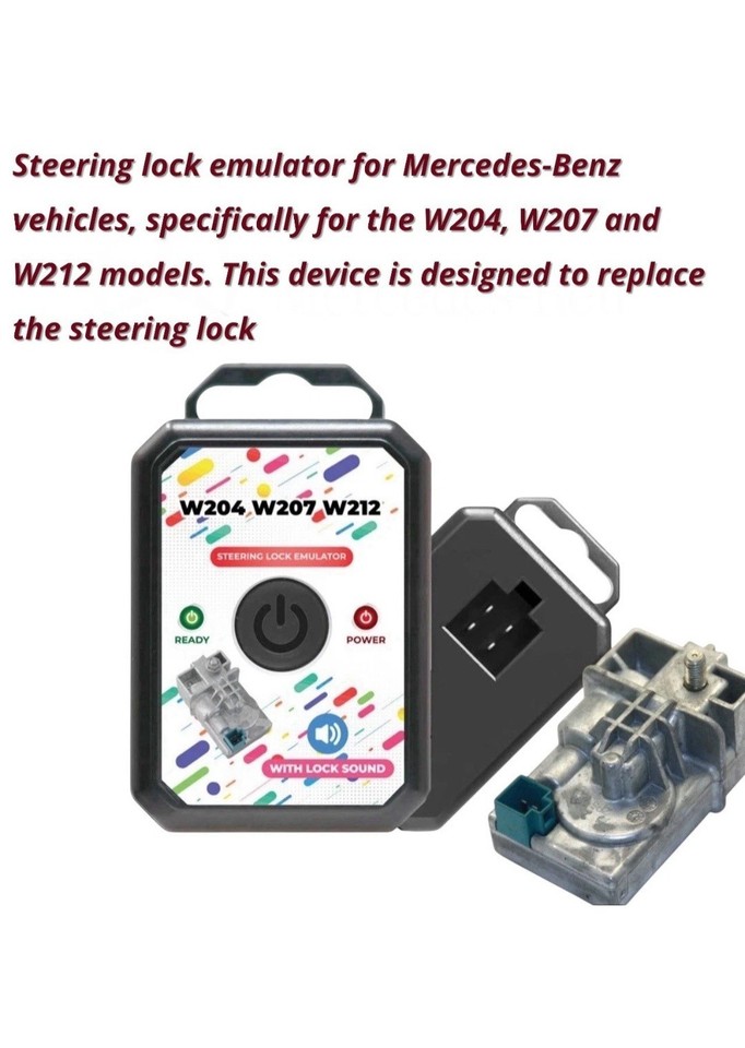 Mercedes (W204 W207 W212) Steering Lock - Bypass With A Simulator. | eBay