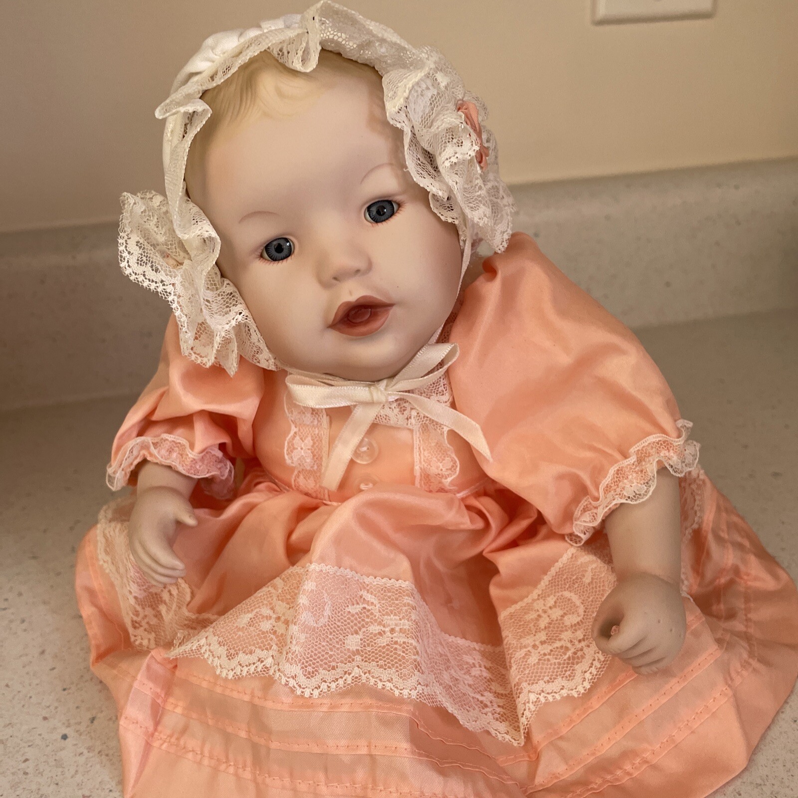 Edwin Knowles Yolanda's Picture Perfect baby Heather porcelain doll ...