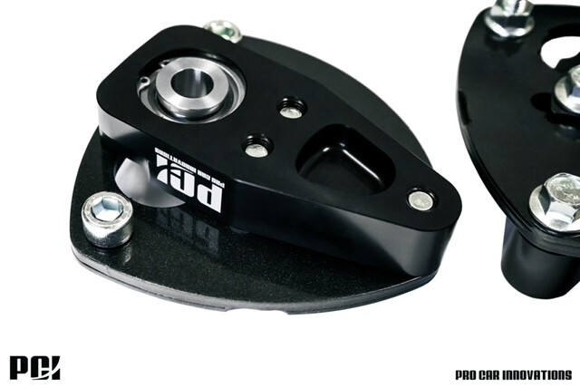 PCI Spherical Adjustable Camber Caster Top Hat Set 02-04 RSX 01-05 ...