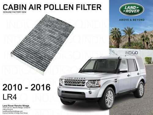 Land Rover Cabin Air Pollen Filter LAND ROVER LR4-LR170345 FACTORY OEM ...