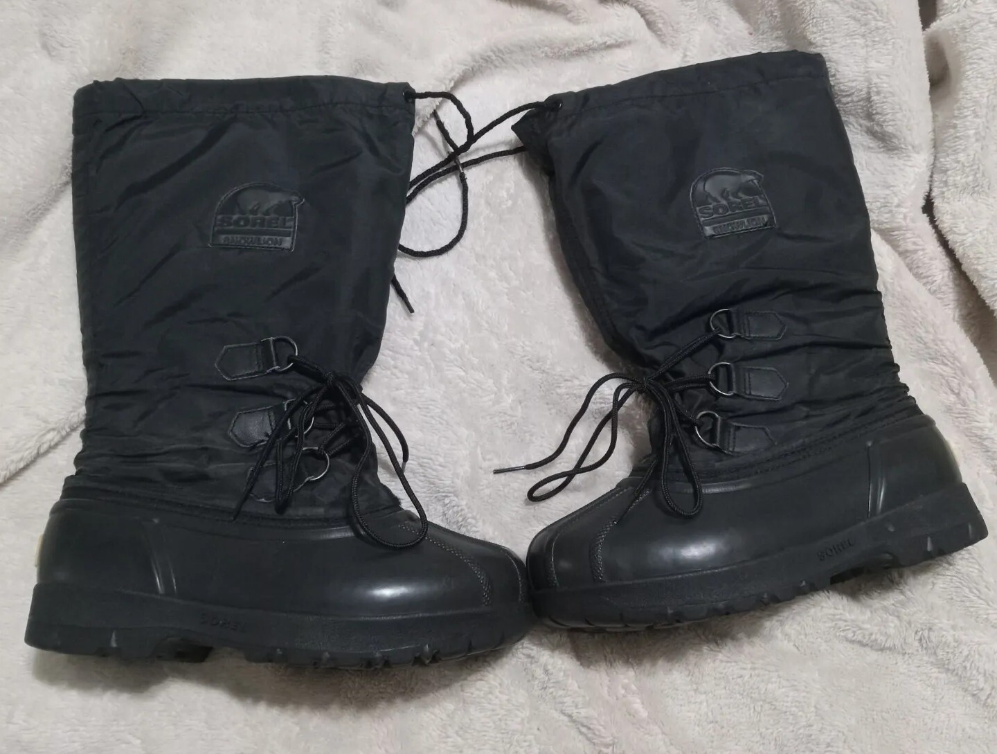 SOREL SnowLion 2 Boots Insulated Waterproof Felt Removable Liner Size 6 ...