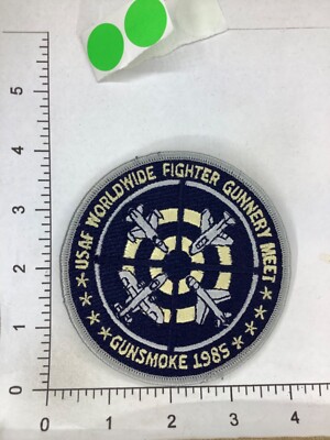 USAF GUNSMOKE 1985 SQUADRON PATCH | eBay