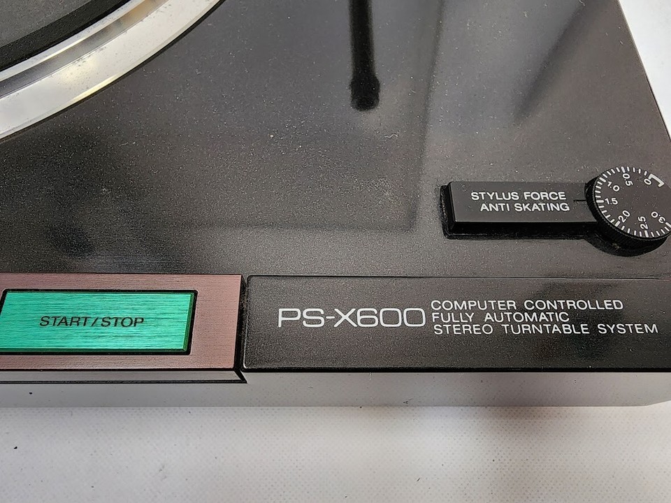 Sony PS-X600 Fully Auto Stereo Turntable Record Player | eBay