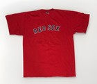 Majestic Boston Red Sox Big Papi David Ortiz T-Shirt SZ XL Red 34 Heavy ...