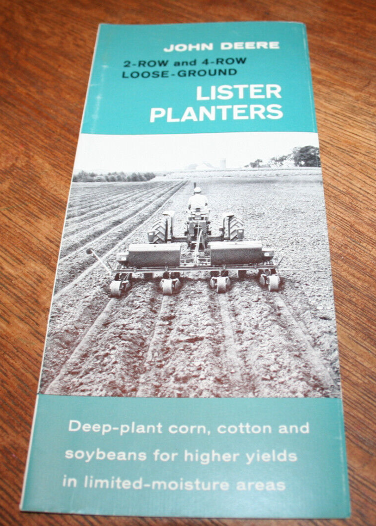 Jd 2 Row Lister Planter John Deere Two Row Lister Planter Aumann