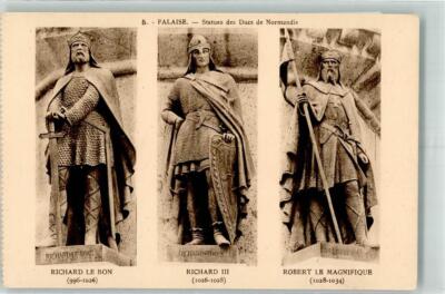39745253 - Falaise Statues de Duc de Normandie Richard le Bon Richard ...