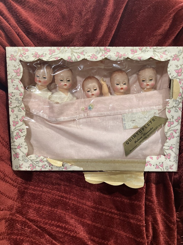 Madame Alexander Original Quintuplets/Dolls/1964/Antique Porcelain | eBay