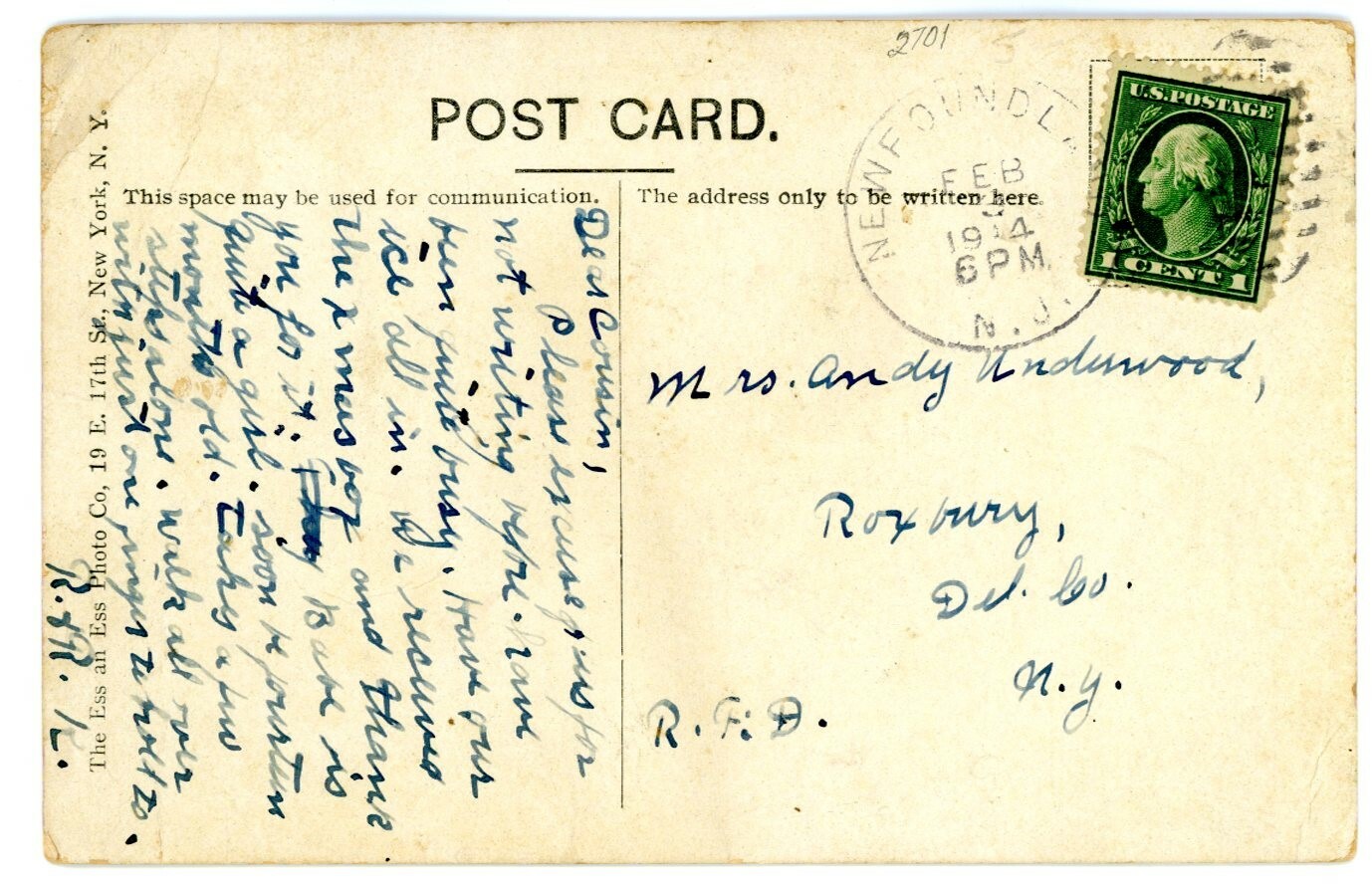 Midvale NJ - VIEW OF IRON BRIDGE OVER CREEK - Postcard | eBay