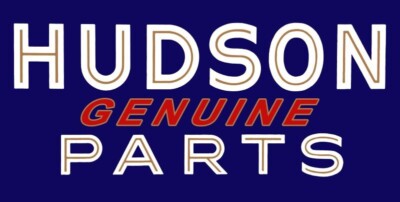 Hudson Automobile Genuine Parts NEW Sign 24x48" USA STEEL XXL Size | eBay