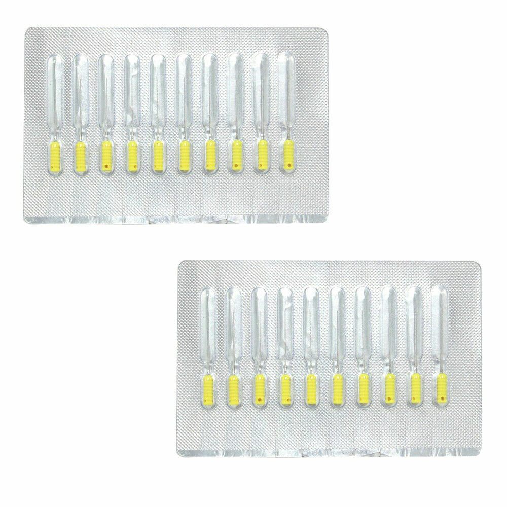 Dental Stainless Steel Nerve Barbed Broaches Root Canal Needles Files ...