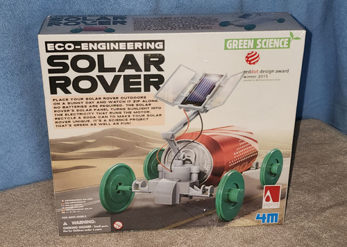 NEW Sealed Box Eco-Engineering Solar Rover Green Science Model. 4M ...